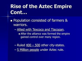 The aztec | PPT