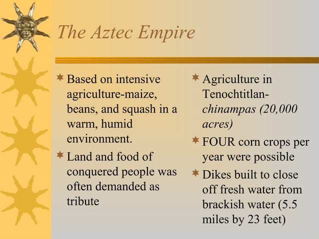 The aztec and inca empire environment | PPT