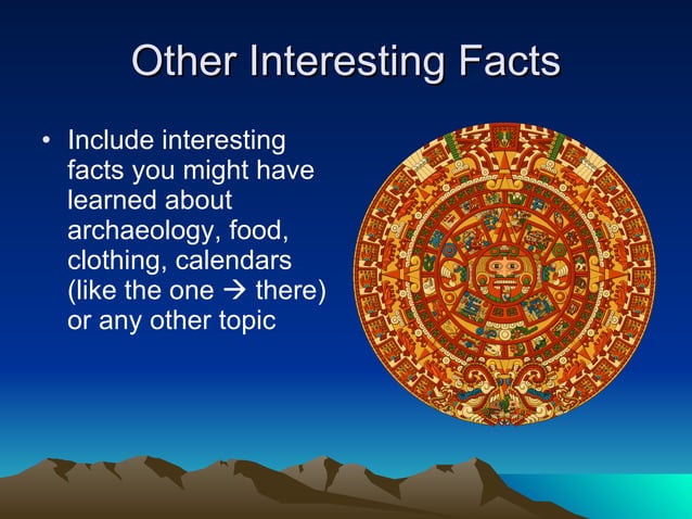 Aztec And Mayan Power Point | PPT