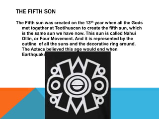 The aztec calendar | PPTX