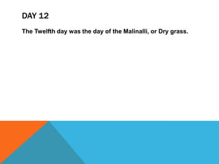 The aztec calendar | PPTX