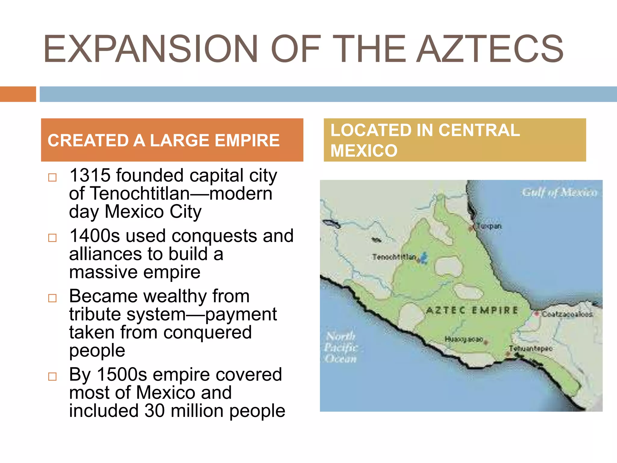The aztec empire | PPTX