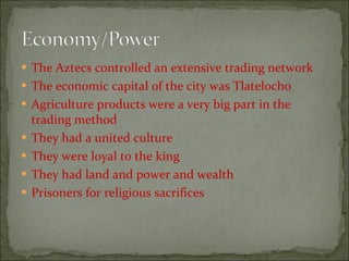 The Aztec Empire | PPT | Religion & Spirituality