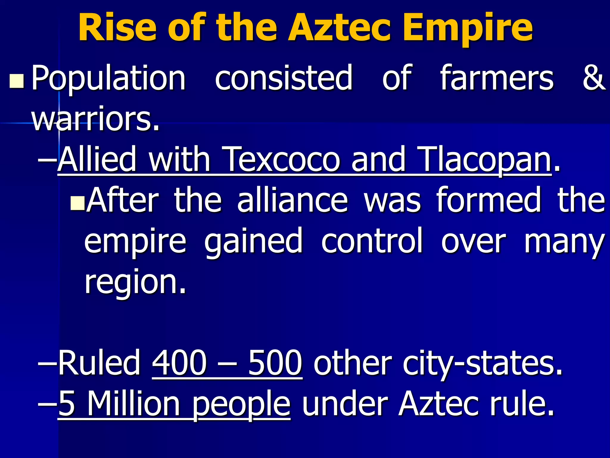 The Aztec Empire | PPT