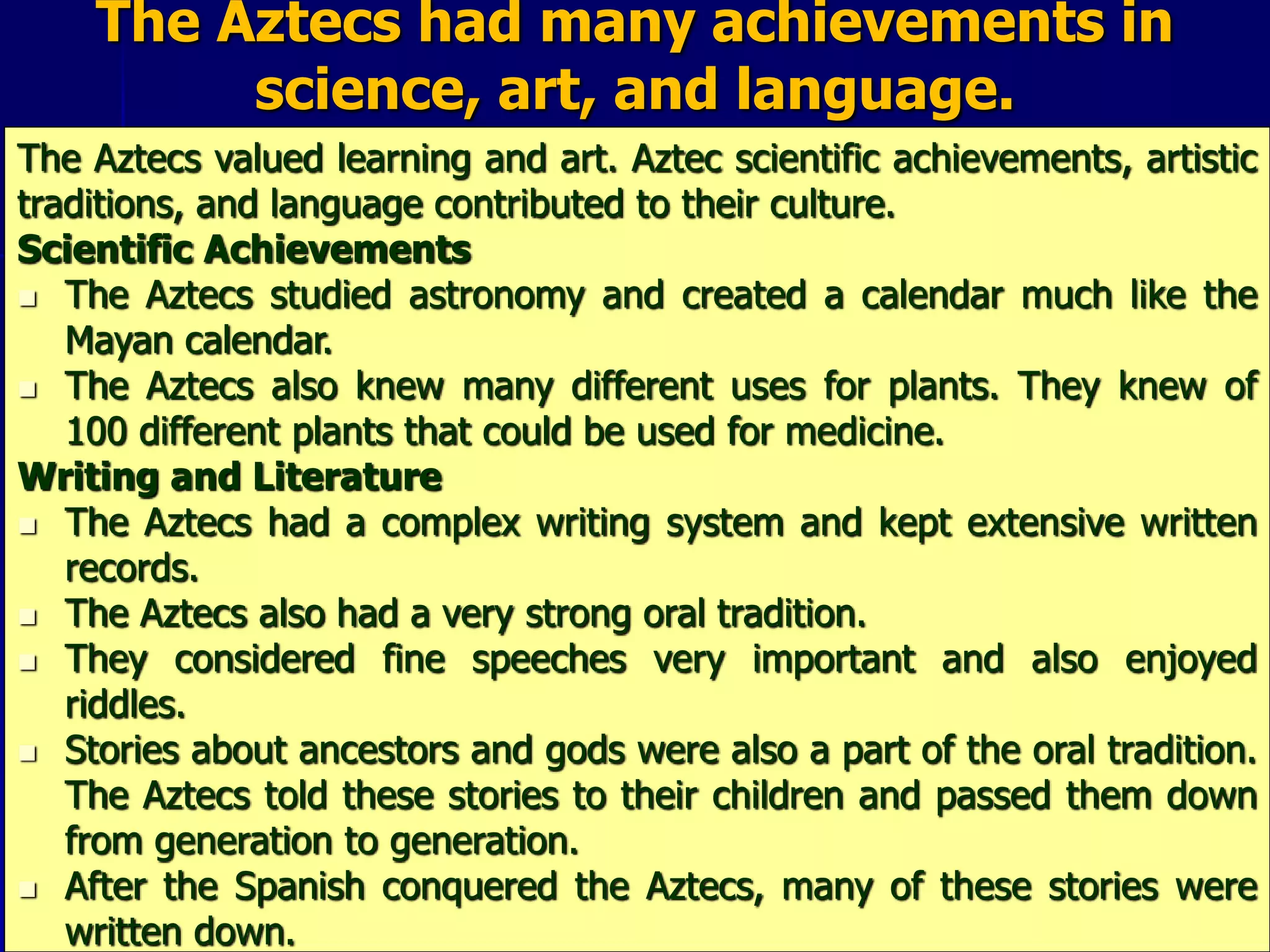 The Aztec Empire | PPT