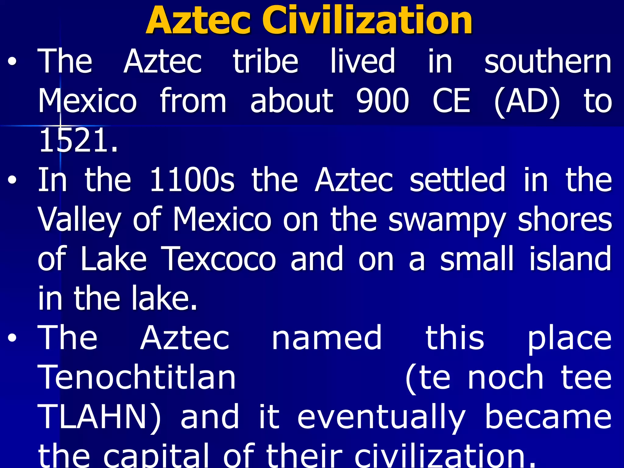 The Aztec Empire | PPT