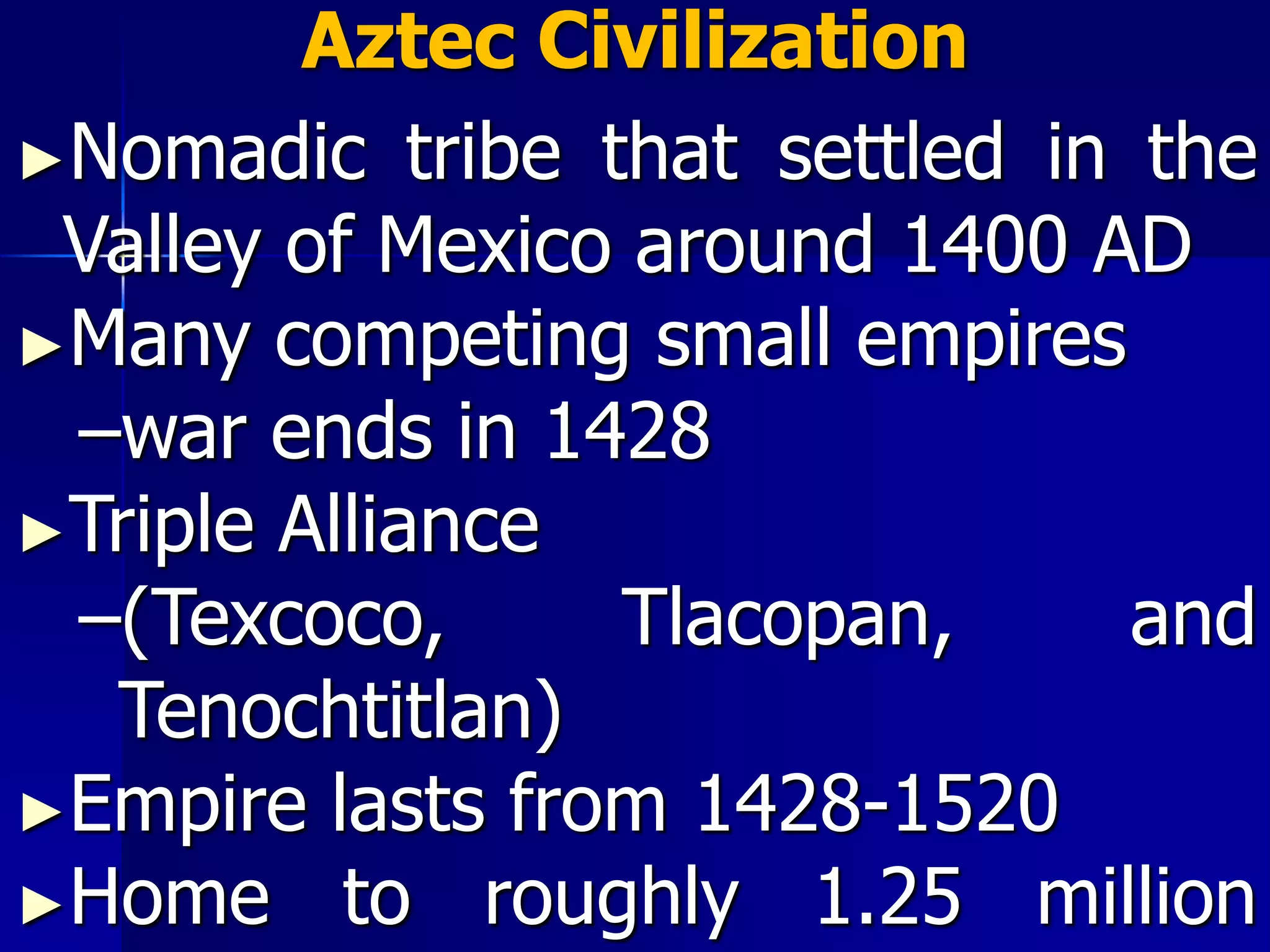 The Aztec Empire | PPT