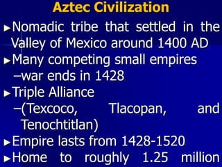 The Aztec Empire | PPT