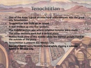 The aztec of meso america | PPTX