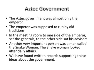 The aztec of meso america | PPTX