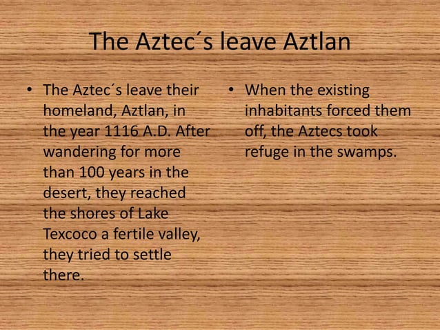 The aztec´s | PPTX