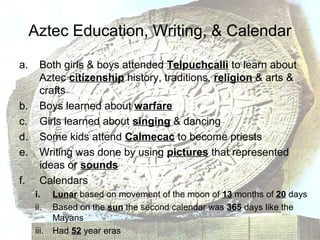 Aztec Education