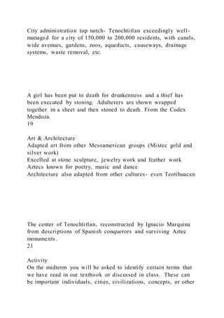 The AztecsPrimary Source Essay #1On Canvas I will | PDF