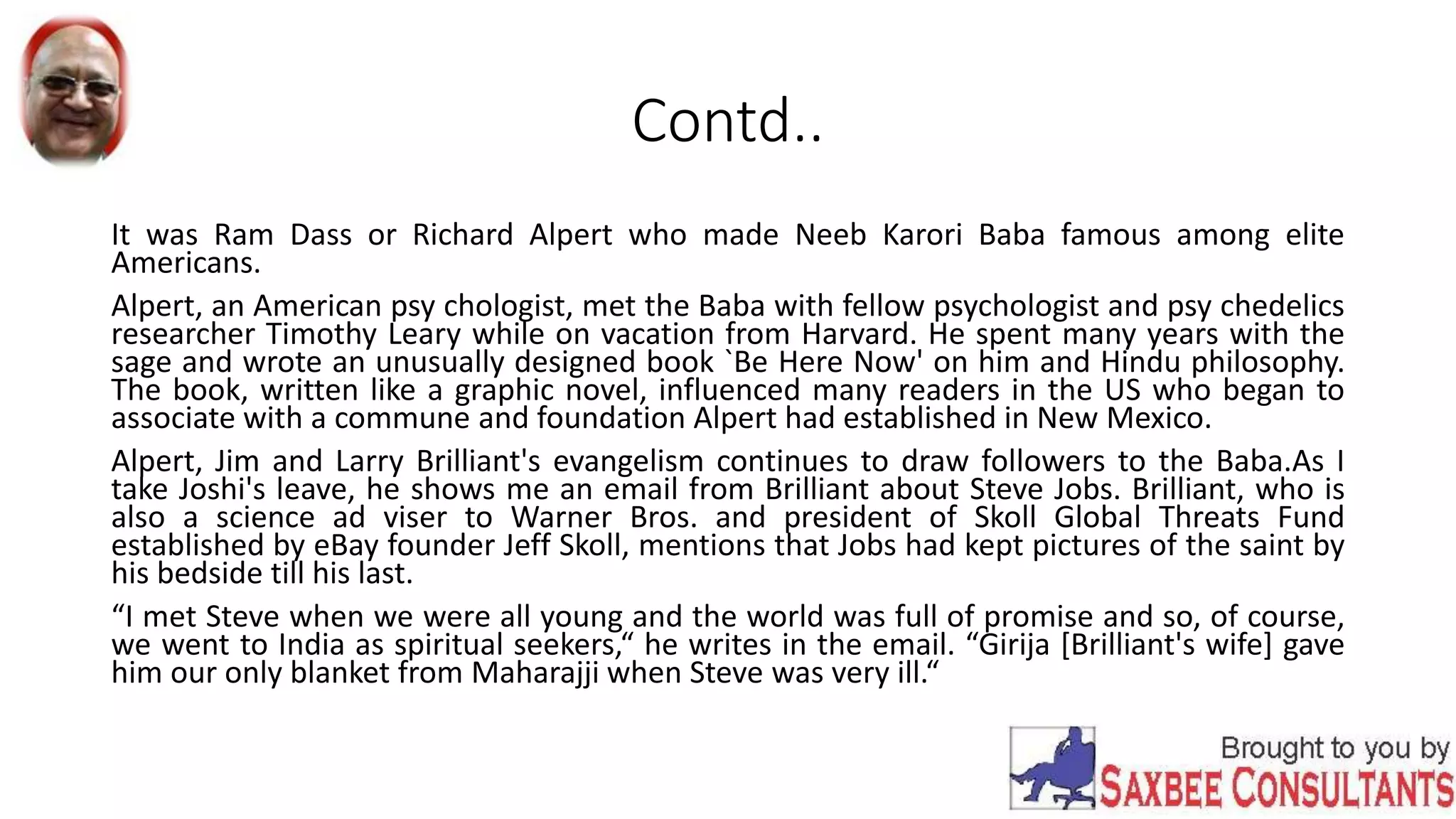 The baba who's a magnet for tech babalog | PPTX