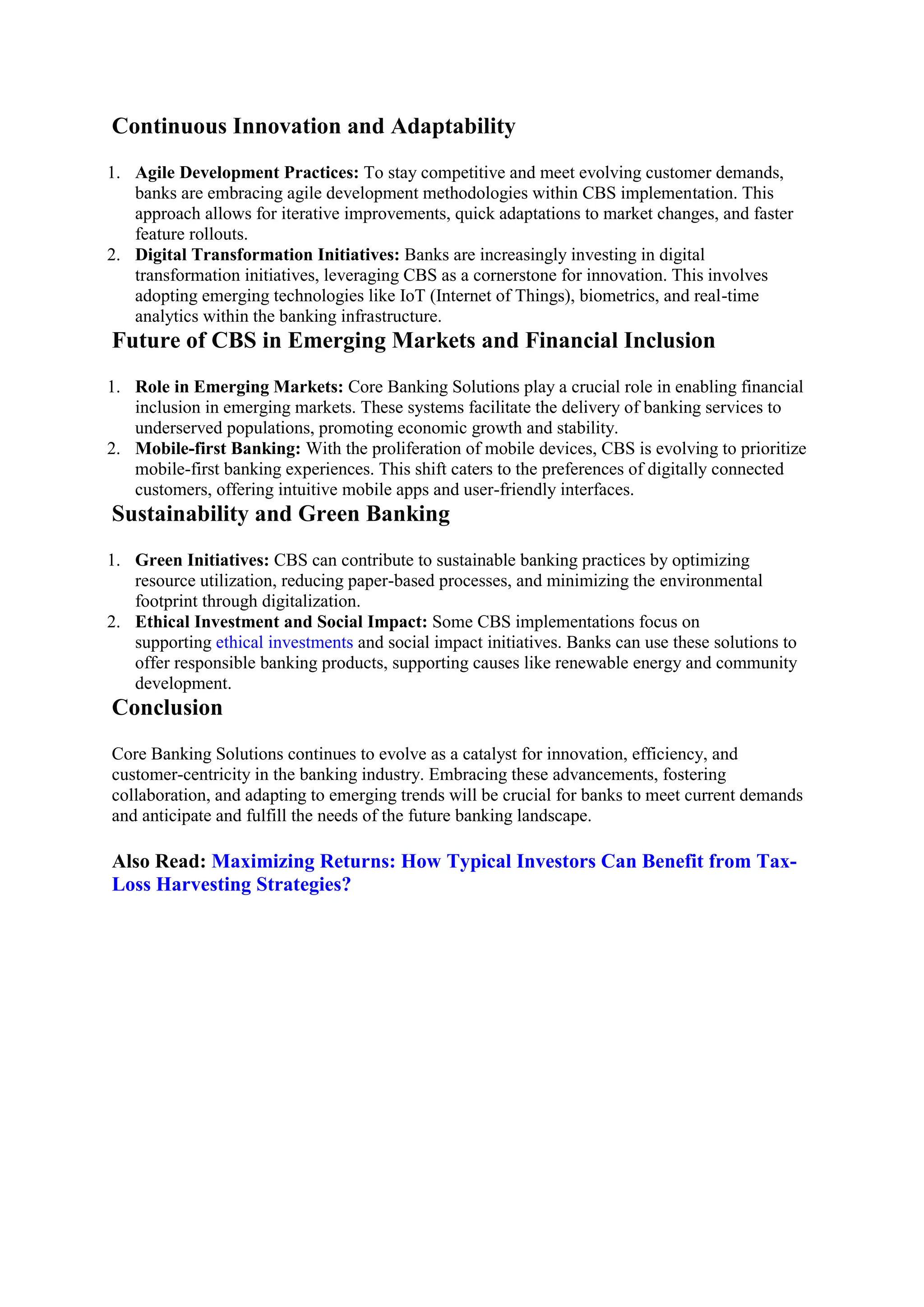 The Backbone of Modern Banking.pdf | Databases | Computer Software and Applications