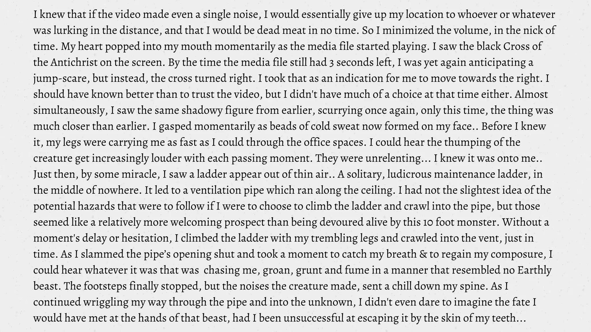 The Backrooms, A Harrowing Ordeal | PDF