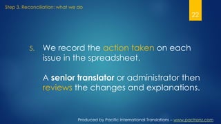 Back translation explained: what we do and what you get | PDF