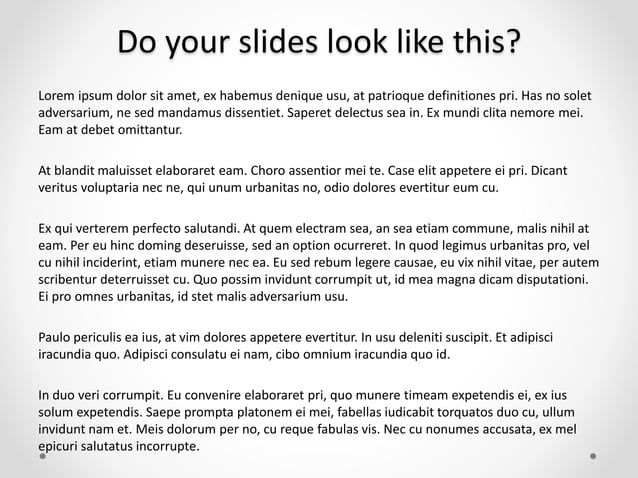 The Bad & The Ugly | PPT