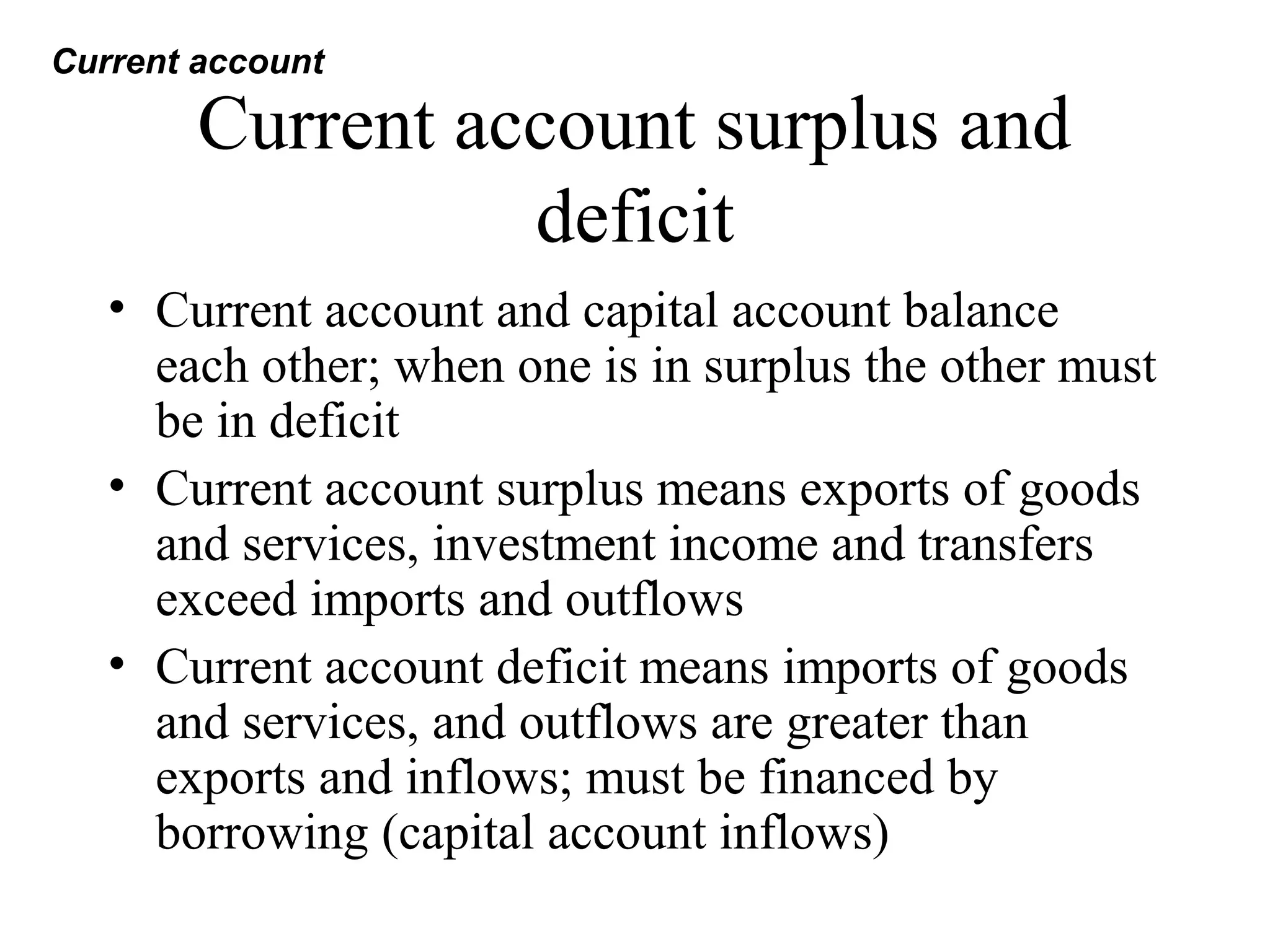 The balance of payments | PPT