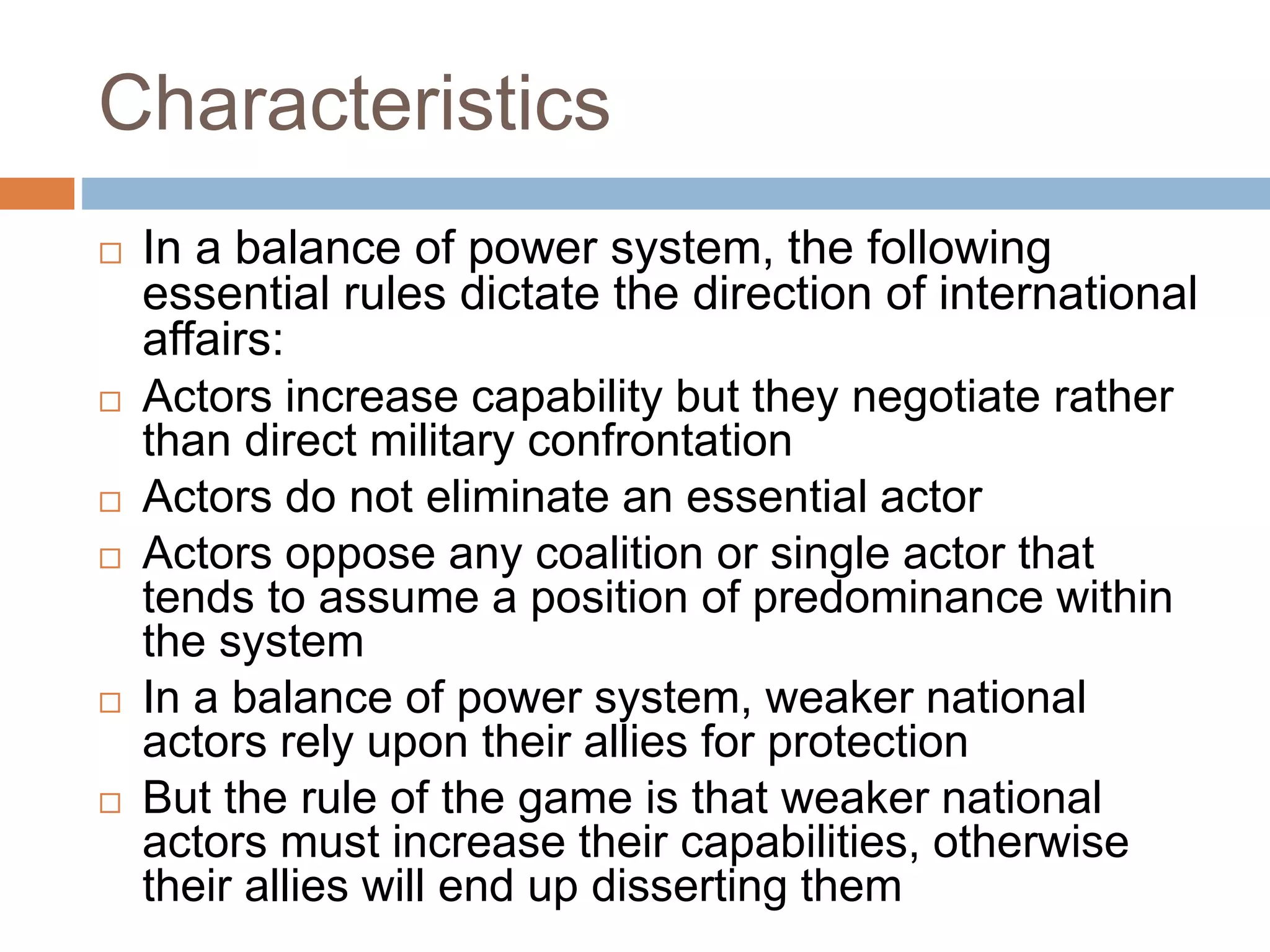 THE BALANCE OF POWER THEORY.ppt