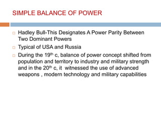 THE BALANCE OF POWER THEORY.ppt