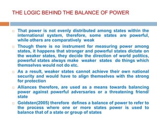 THE BALANCE OF POWER THEORY.ppt