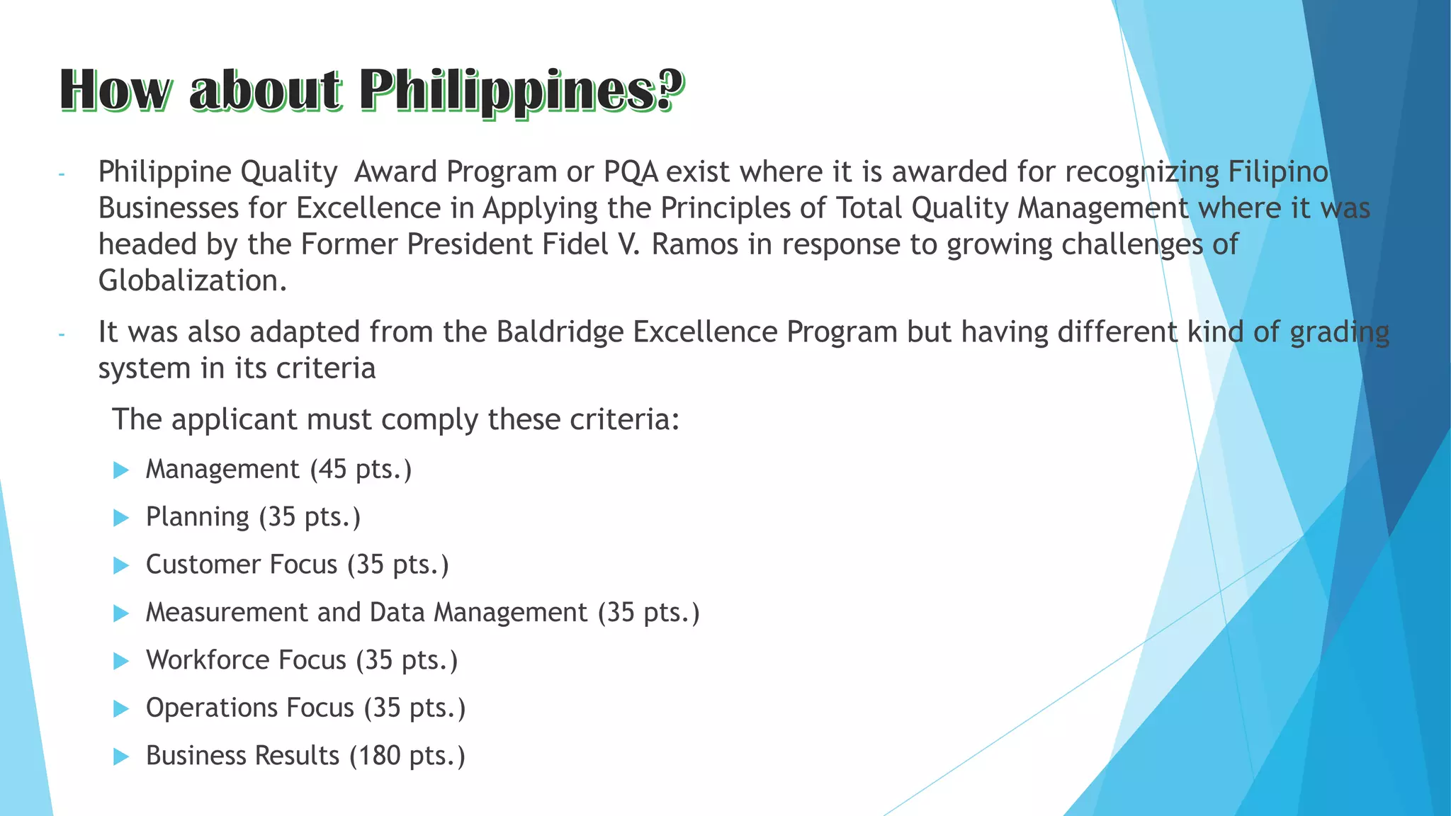 The baldrige framework for performance excellence | PDF