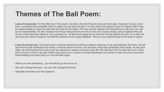 The ball poem | PPTX
