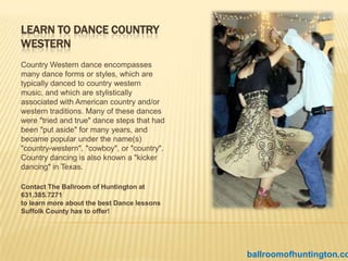 ballroom dancing lessons | PPT