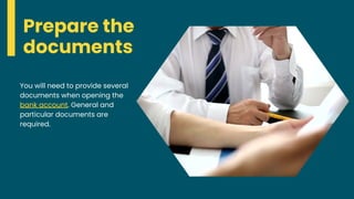 The Bank Account Opening Process in New Zealand - Quick Guide | PDF