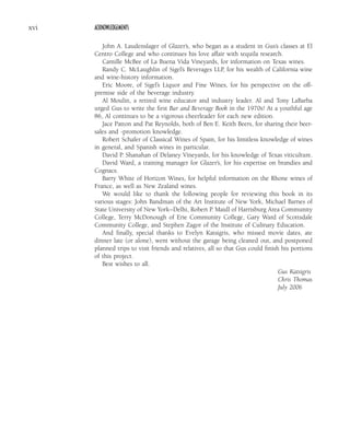 The bar & beverage book | PDF