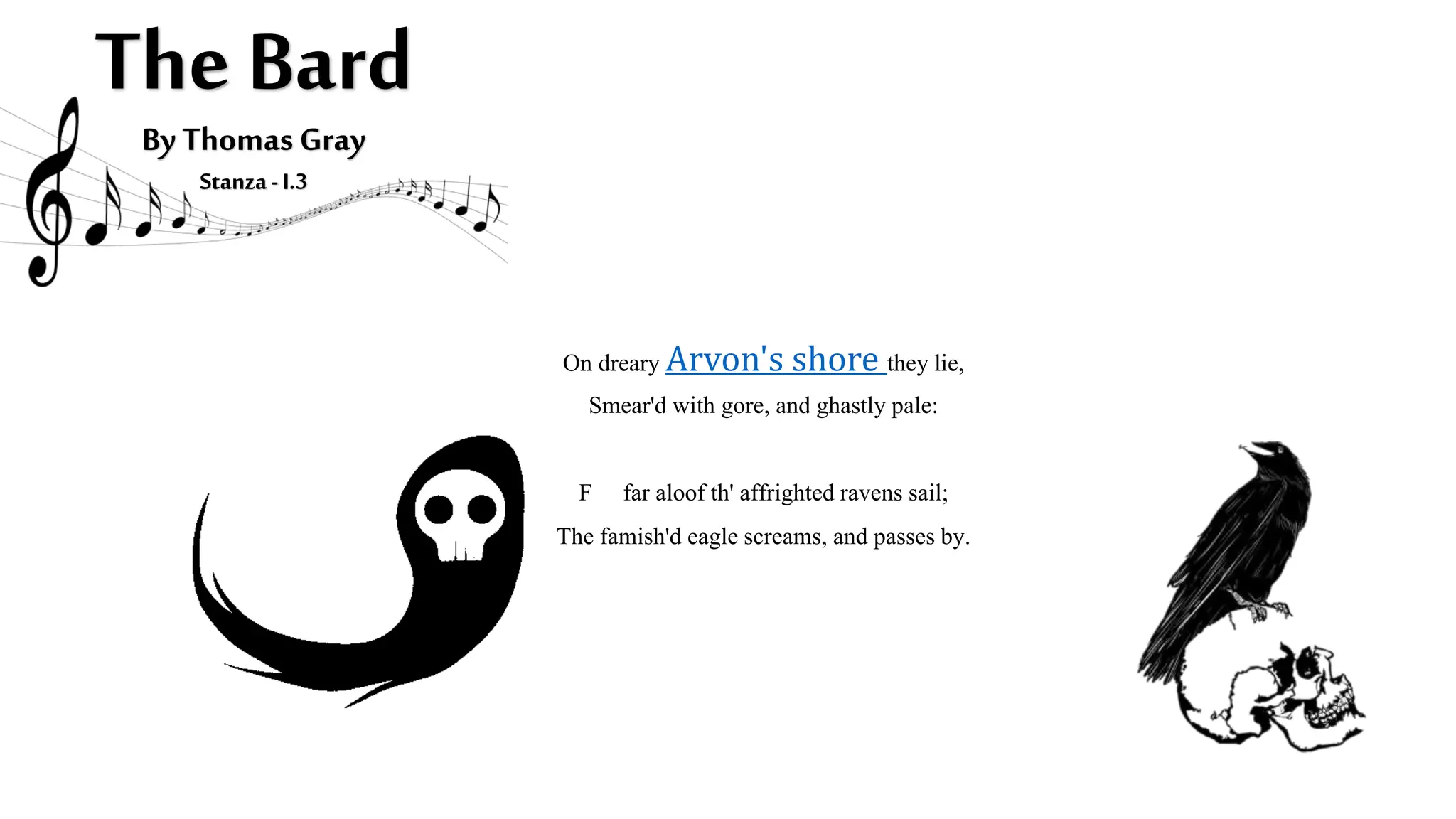 The Bard By Thomas Gray | PPTX