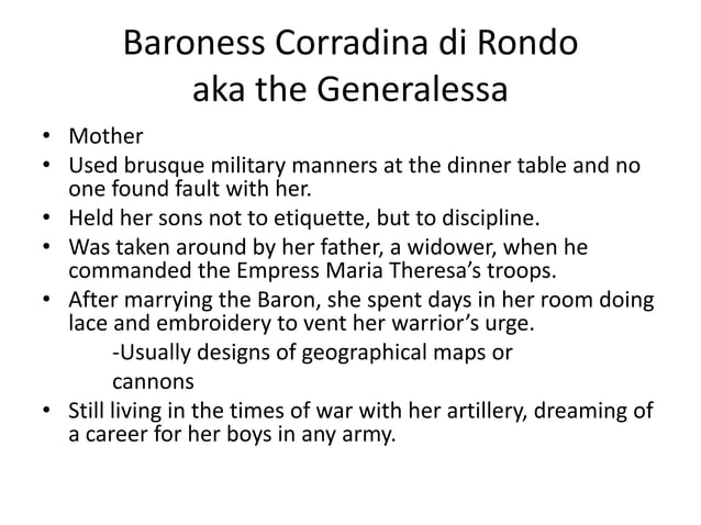 The baron in the trees powerpoint | PPT