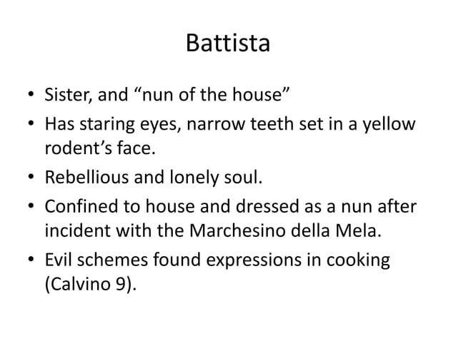 The baron in the trees powerpoint | PPT