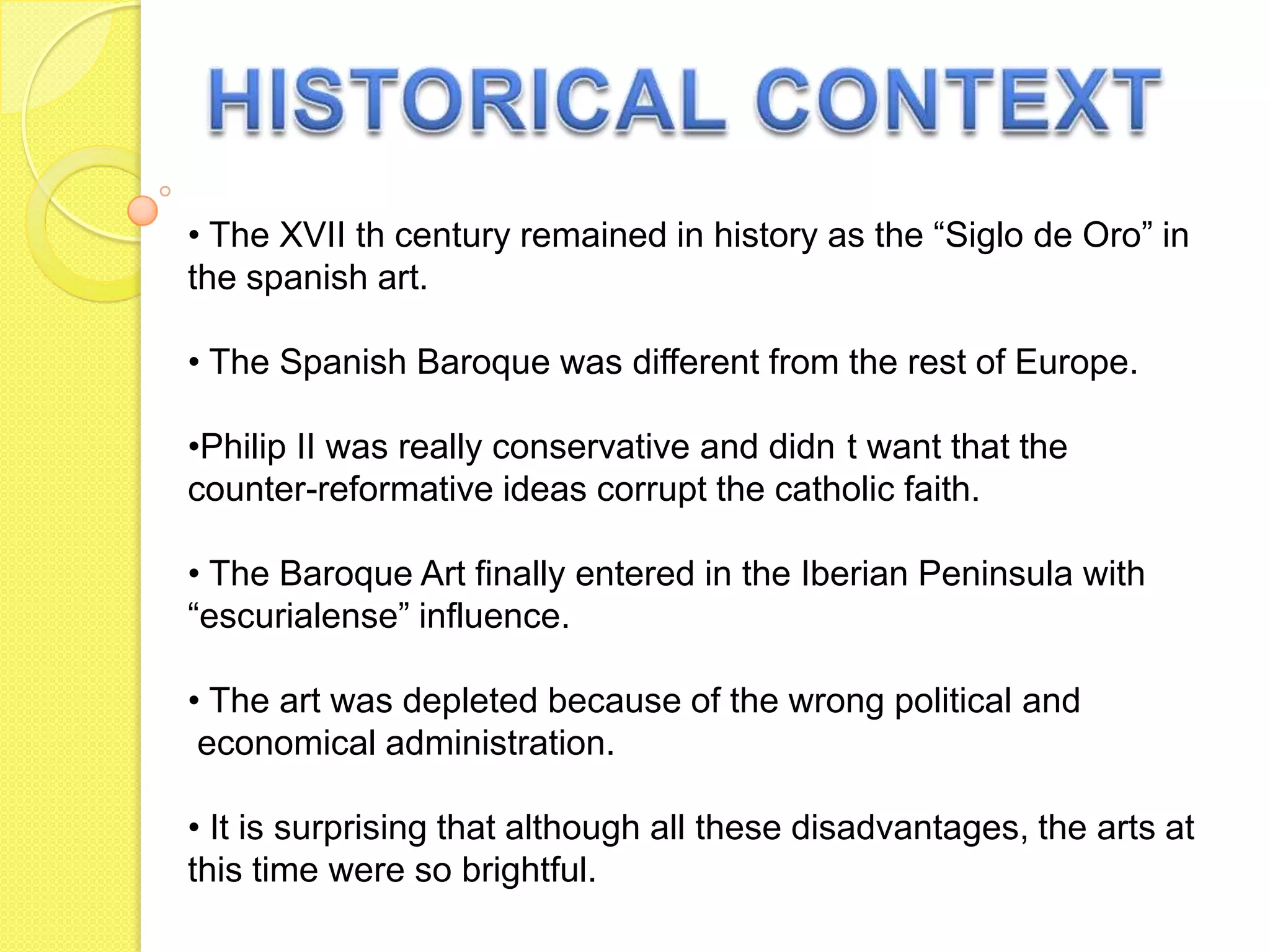 The baroque art in the spanish monarchy | PPTX