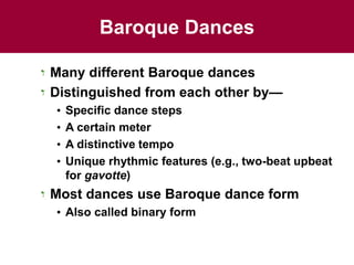 THE BAROQUE DANCE SUITE.ppt