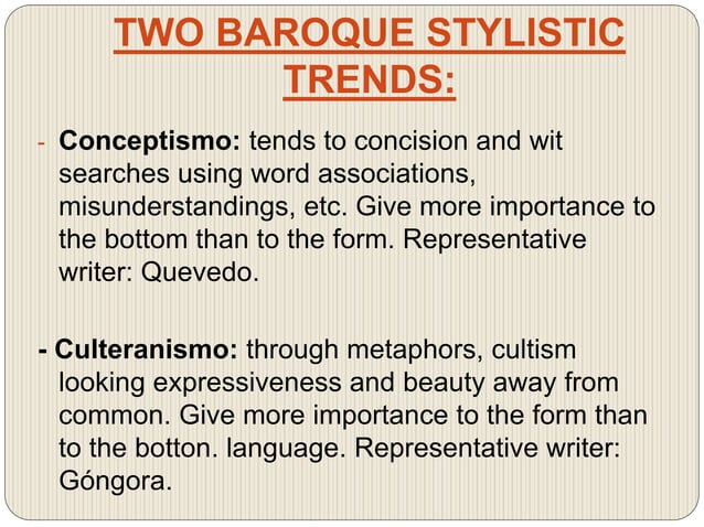 The baroque lyric | PPT