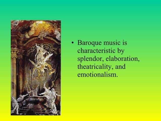 The baroque period (music) | PPT