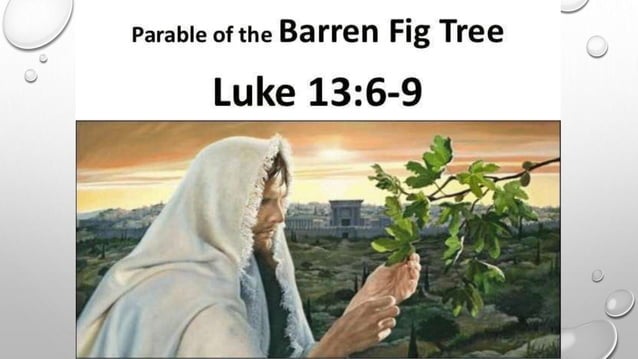 The barren fig tree | PPT
