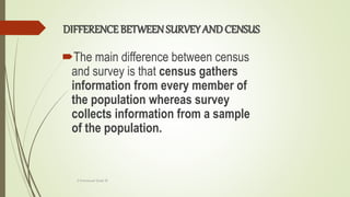The basic concepts of statistics | PPTX