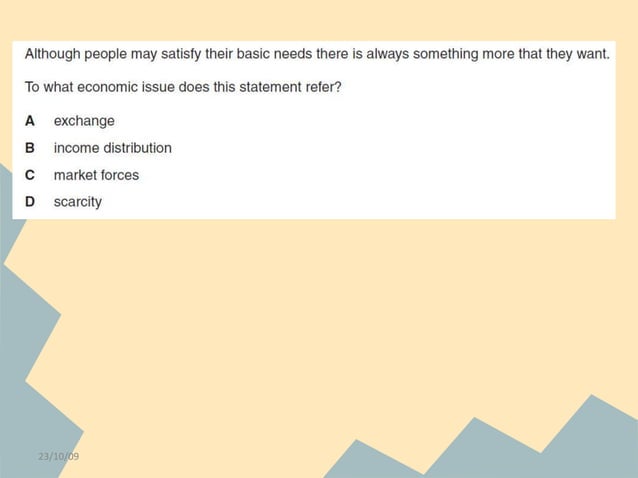 Basic Economic Problems | PPTX