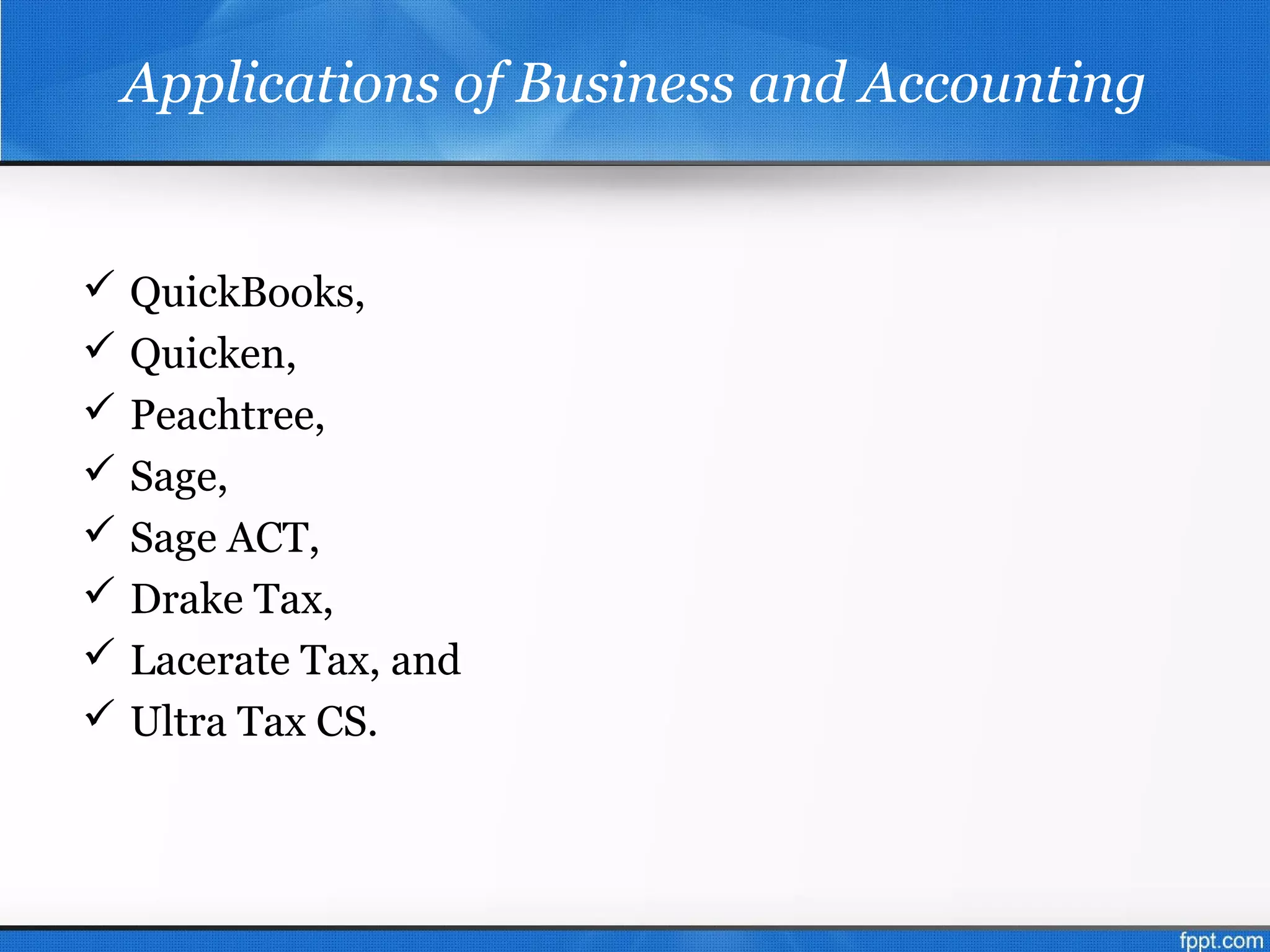 The Basic function of QuickBooks software | PPT