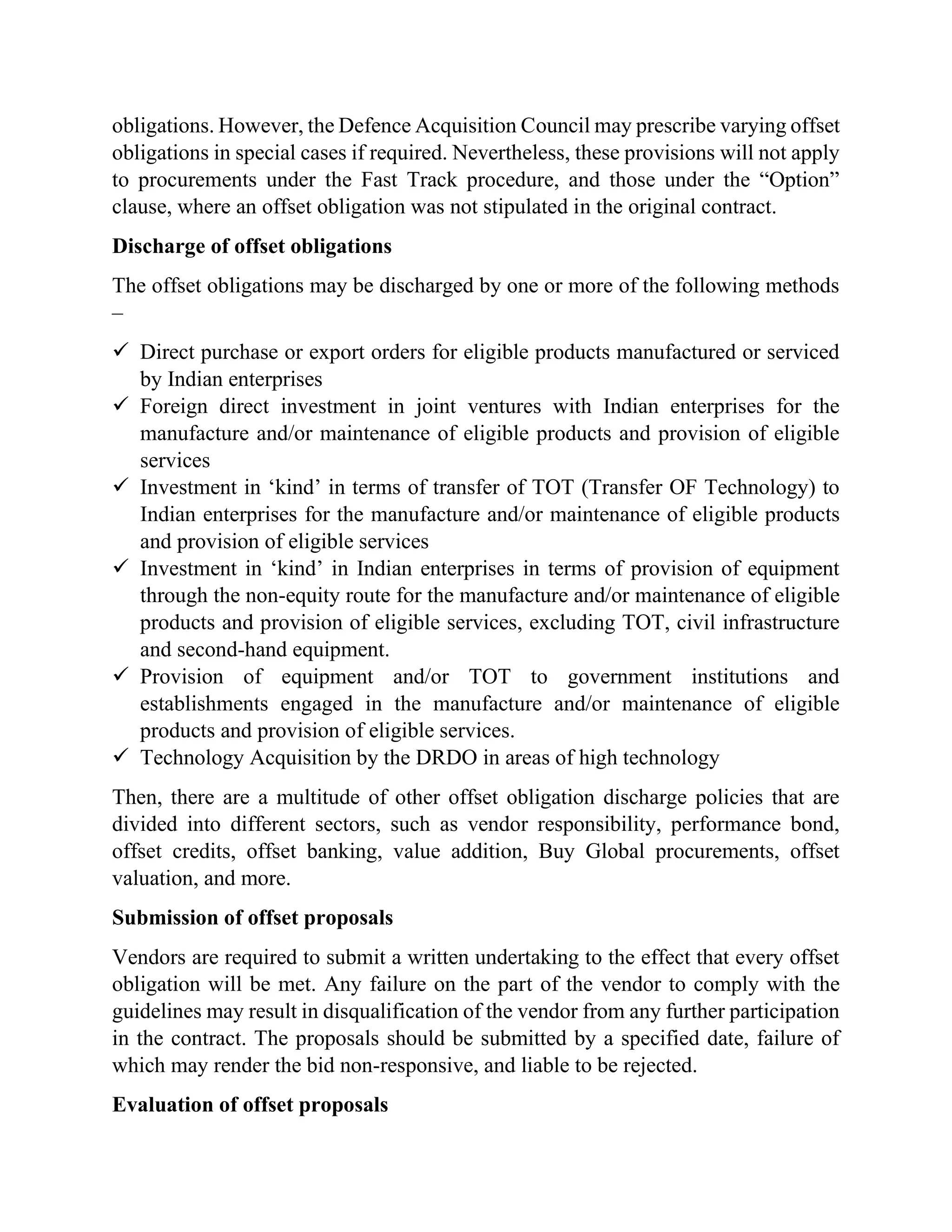 The Basic Fundamentals About Defense Offset Guidelines – Miracle ...