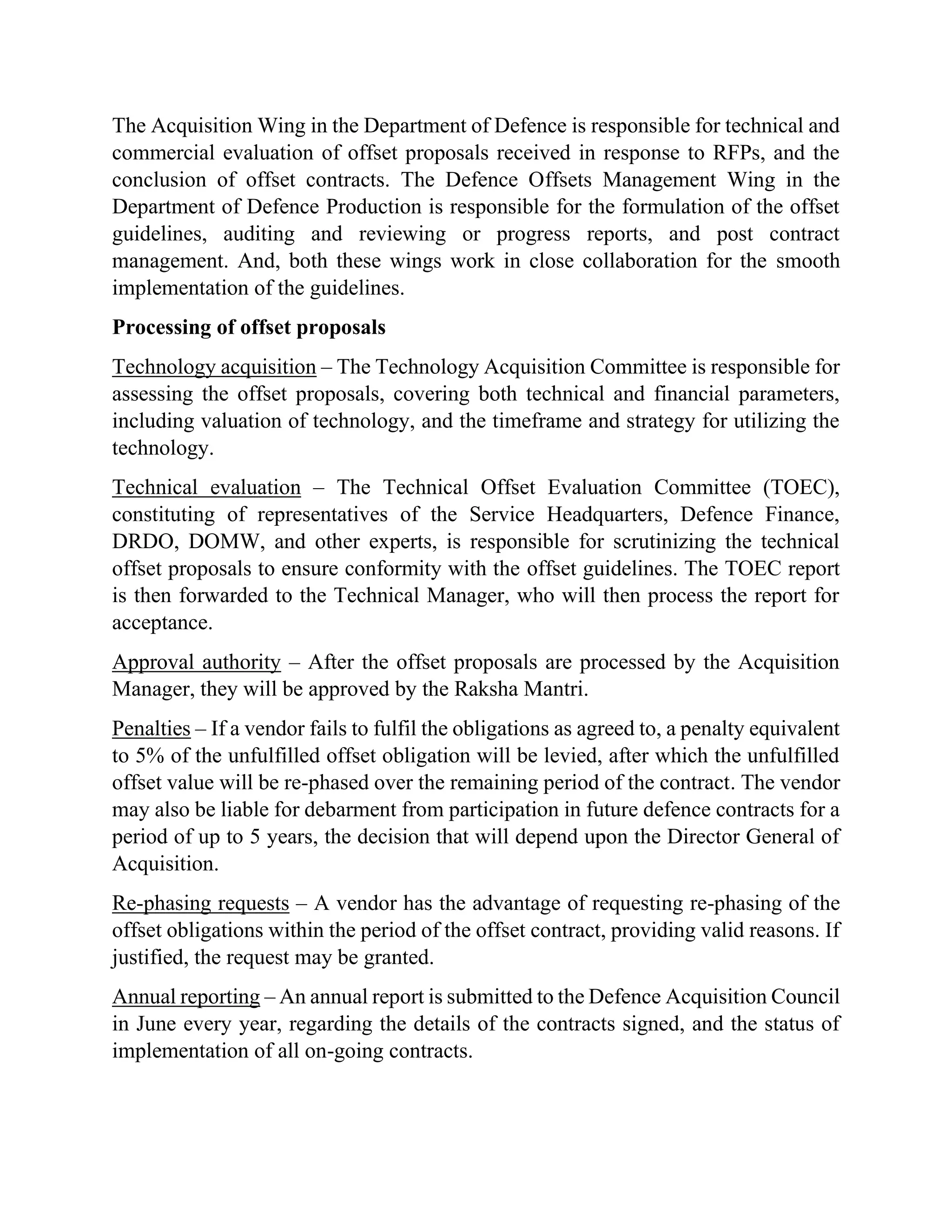 The Basic Fundamentals About Defense Offset Guidelines – Miracle ...