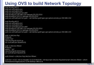 Thebasicintroductionofopenvswitch | PPTX
