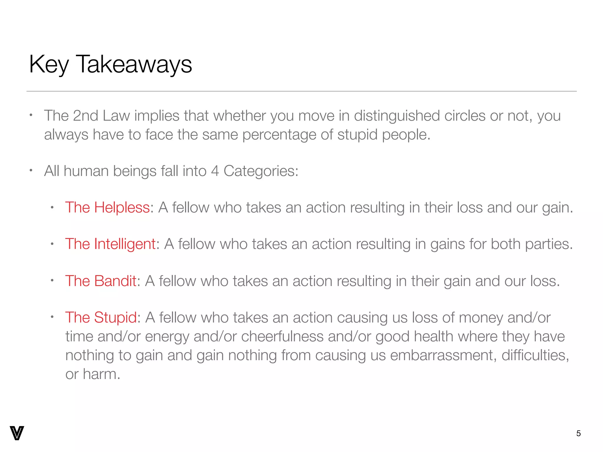 The Basic Laws of Human Stupidity - C.Cipolla | PDF