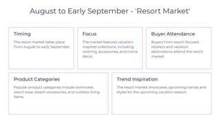 The Market Week Calendar (Fashion) - RetailBoss | PPTX