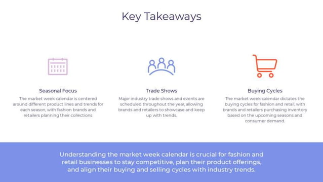 The Market Week Calendar (Fashion) - RetailBoss | PPTX