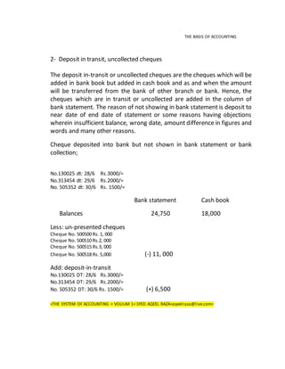 The basic of accounting | DOCX