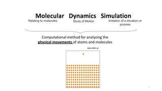 The Basic of Molecular Dynamics Simulation | PDF